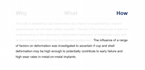 Aims and Objectives - Guide for Thesis and Dissertations